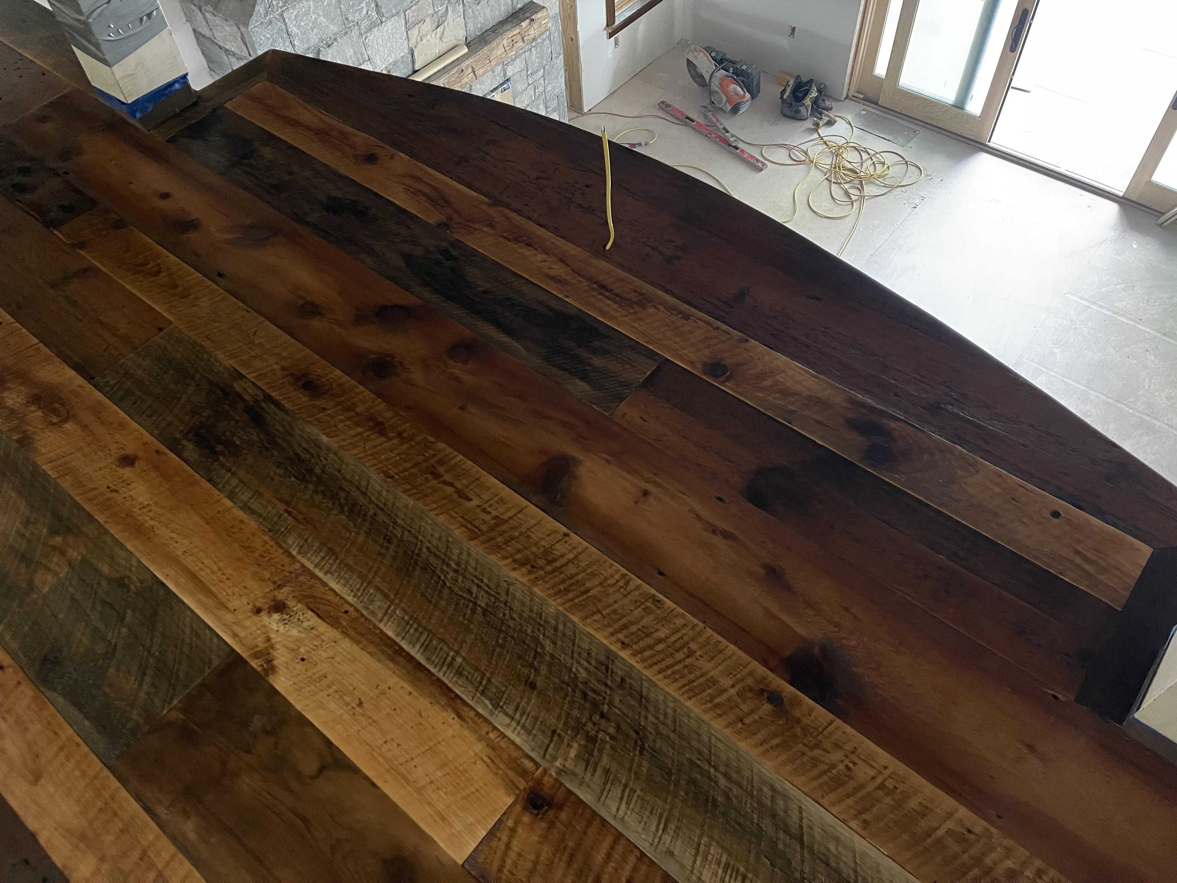 OUT WITH THE OLD & IN WITH THE OLD! ANOTHER FABULOUS BARN WOOD/BROWN ...