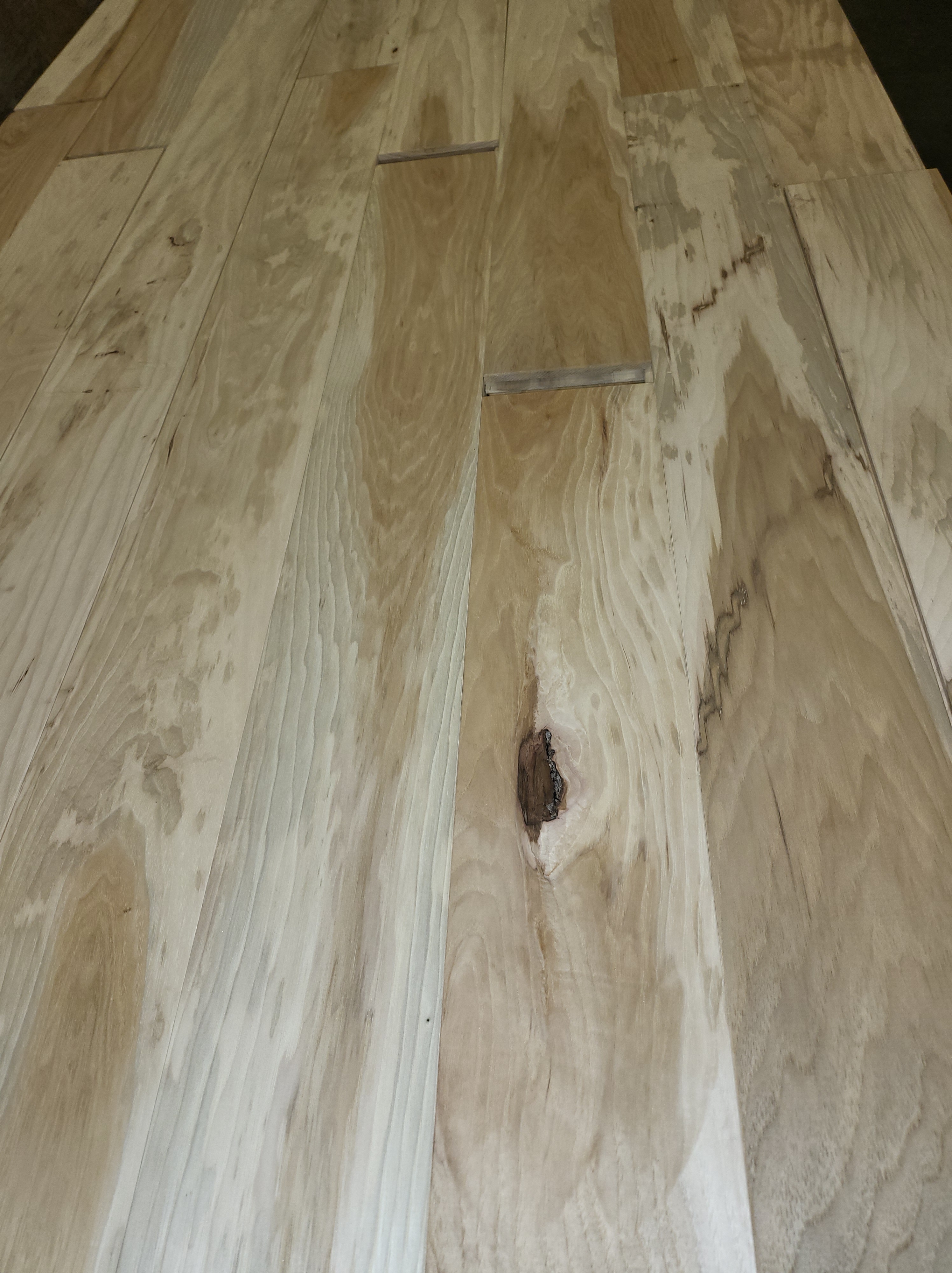 JUST A REMINDER ON OUR RUSTIC SPALTED HICKORY! 3/4″ SOLID FLOORING ...