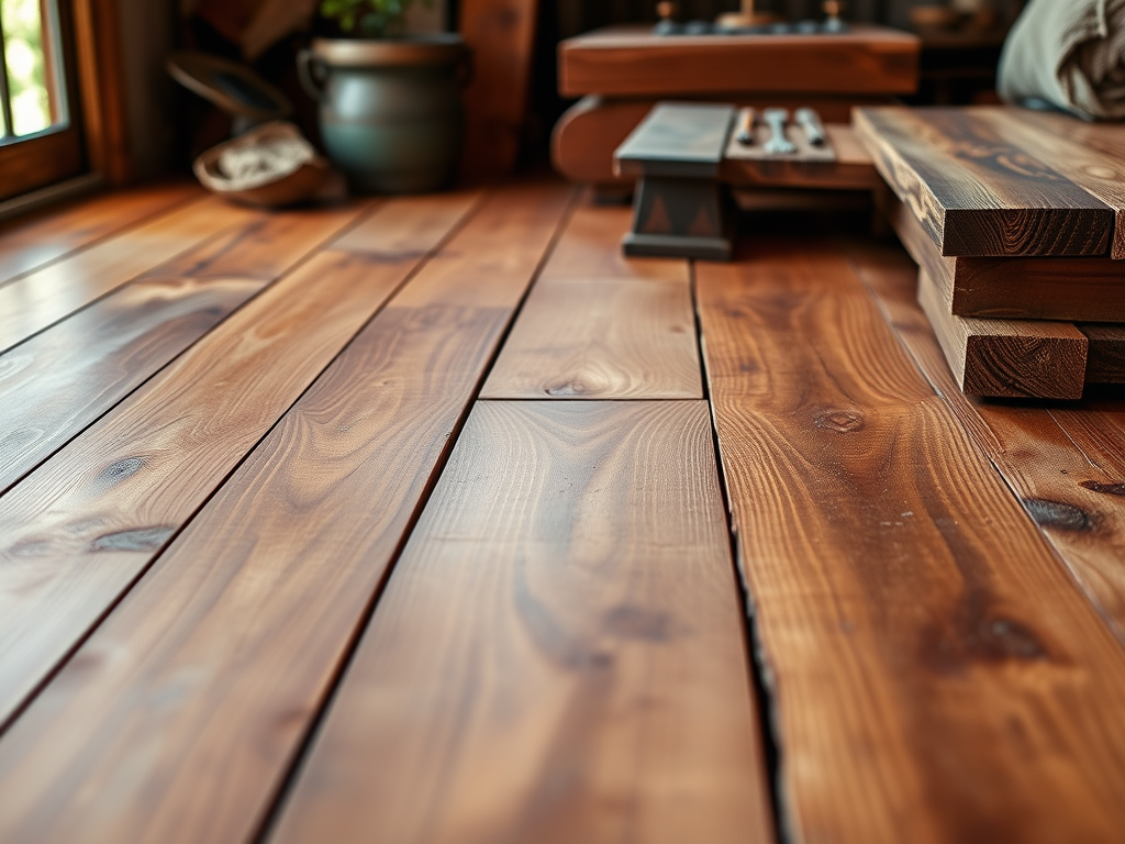 RECLAIMED REDWOOD FLOORING | Green River Lumber